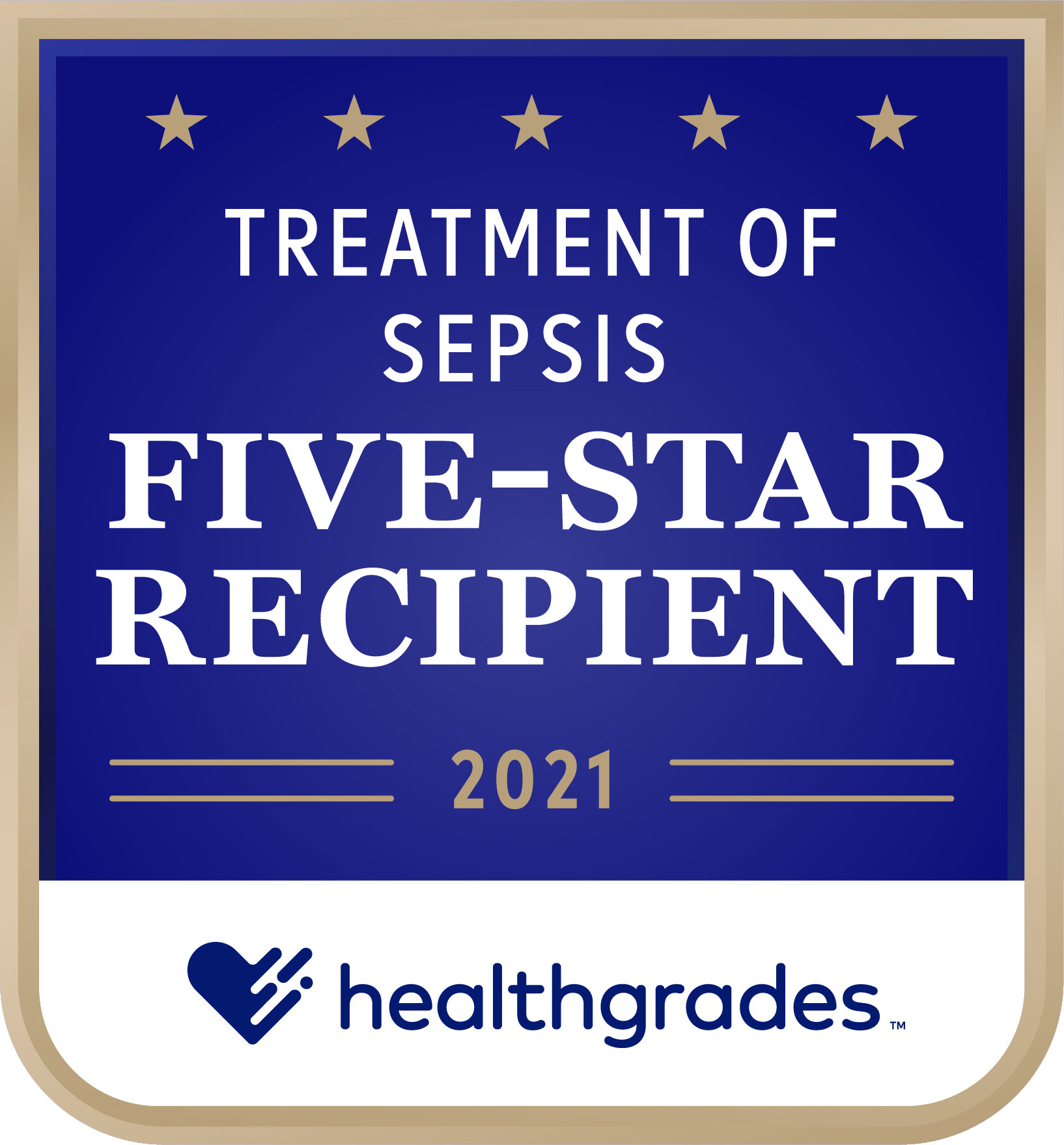 Treatment of Sepsis, Five-Star Recipient - Healthgrades (2011 - 2021 ...